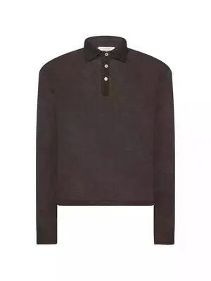 THE ROW Reyes Polo - Brown