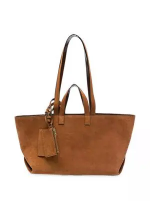 A.p.c. Suede Tote Bag - Neutrals