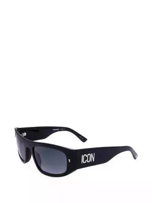 Dsquared2 Icon Rectangle Frame Sunglasses - Black