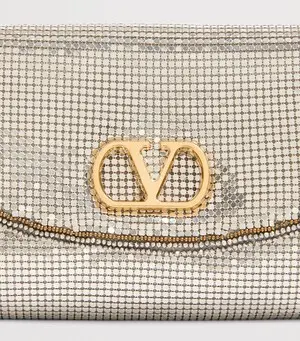 Valentino Garavani Chainmail Devain Shoulder Bag