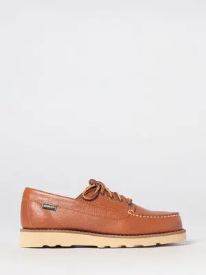 SEBAGO Leather Lace-up Loafers - Brown