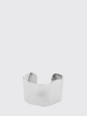 SEMICOUTURE Jewel Colour Cuff Bracelet - Silver