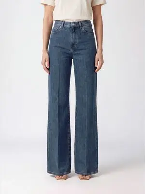 DONDUP Wide Leg Denim Trousers
