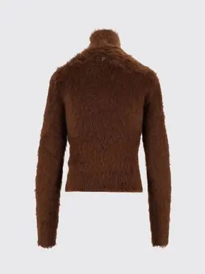 DONDUP Cropped Turtleneck Jumper - Brown