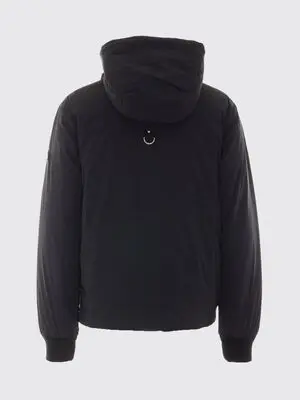 Moose Knuckles Hooded Bomber Jacket - Black