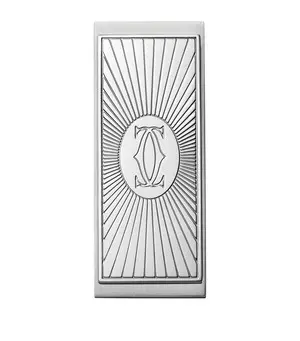 Cartier C De Money Clip - Silver