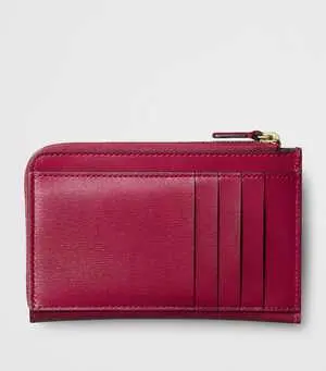 Cartier Leather Panthère De Card Holder - Red