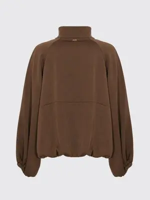 TWINSET Zip Up Jacket With Stand Collar