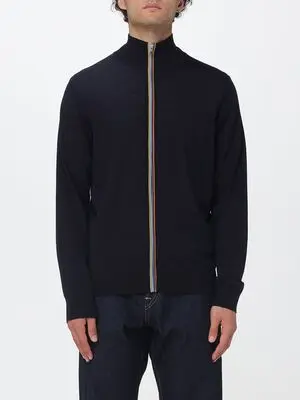 Paul Smith Zip-up Jumper - Blue
