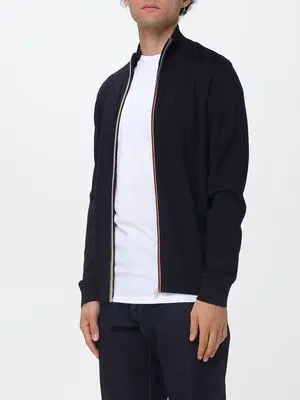 Paul Smith Zip-up Jumper - Blue