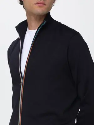 Paul Smith Zip-up Jumper - Blue