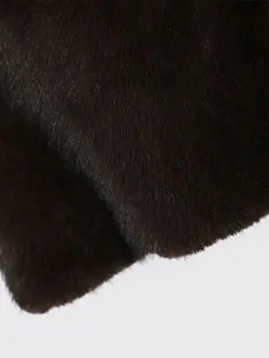 Liviana Conti Flared Stole In Faux Fur