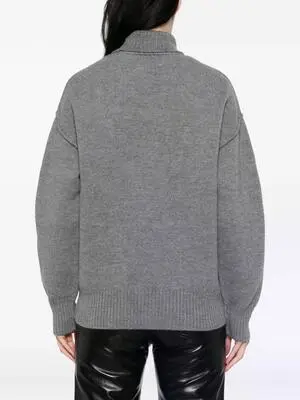 AMI Paris De Coeur Roll-neck Sweater