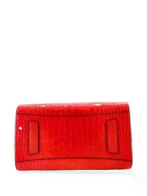 Givenchy Antigona Bag Crocodile Embossed Leather Small Satchel