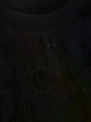 Marni Cotton Cut-out Detail Tank Top