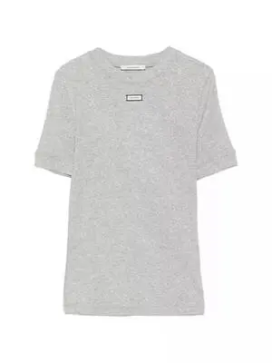 ENTIRE STUDIOS Logo-patch T-shirt - Grey