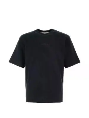 Stone Island Logo-print Cotton T-shirt - Blue