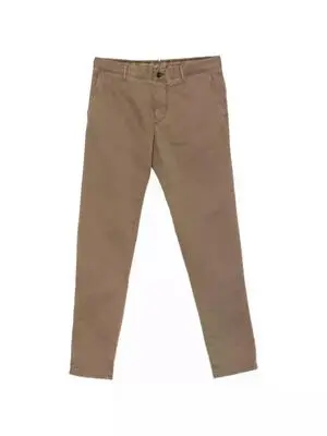 Incotex Straight-leg Chino Trousers - Brown