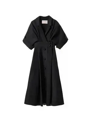 Carolina Herrera Button-up Midi Dress