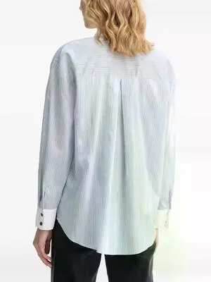 MORGAN Striped Crystal Embellished Shirt