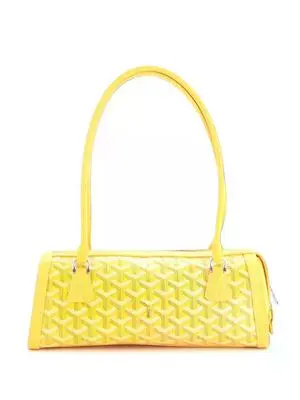 Goyard Bonbonnière Bag Coated Canvas Shoulder Bag - Yellow