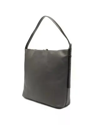 A.p.c. Maxi Vera Grained Leather Shoulder Bag