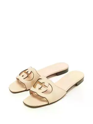 Gucci Interlocking G Cut-out Sandals
