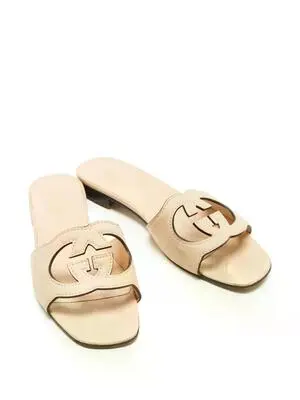 Gucci Interlocking G Cut-out Sandals