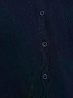 BENETTON Fine Knit Button-up Cardigan
