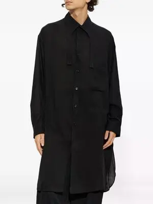 Yohji Yamamoto Oversized Long-line Shirt