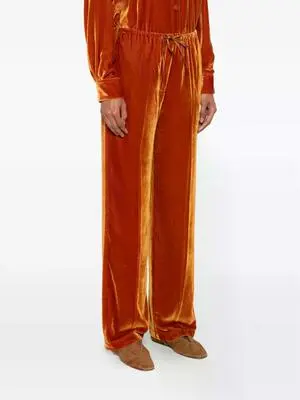 FORTE_FORTE Velvet Drawstring Trousers