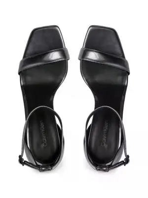 Calvin Klein Polished Leather Sandals