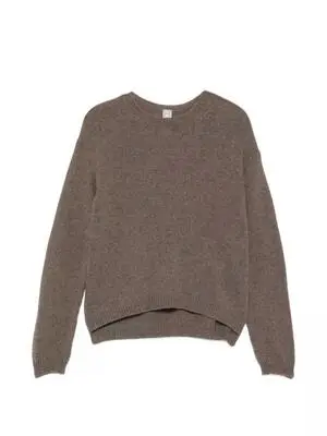 PRIVATE 0204 Fine-knit Cashmere Sweater - Brown