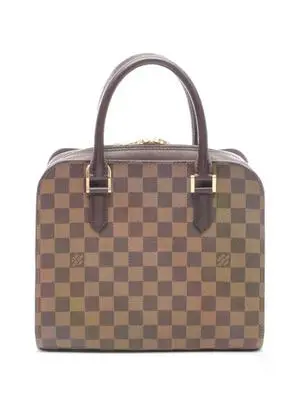 LOUIS VUITTON 2004 Triana Damier Ébène Handbag