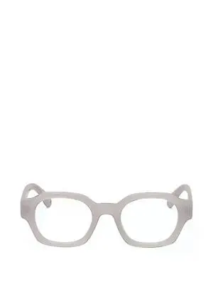 Off-White Geometric-frame Optical Glasses - Grey