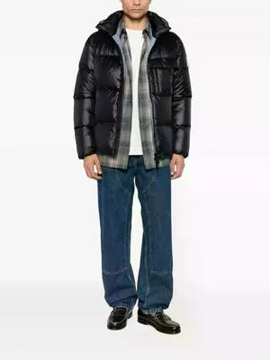 AFTER/LABEL Katalla Quilted Hooded Jacket - Black
