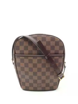 LOUIS VUITTON 2006 Ipanema Pm Damier Ebene Shoulder Bag - Brown