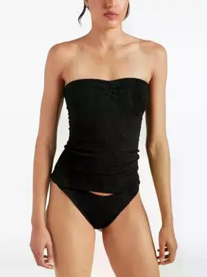 Hunza G Ribbed Mini Skirt