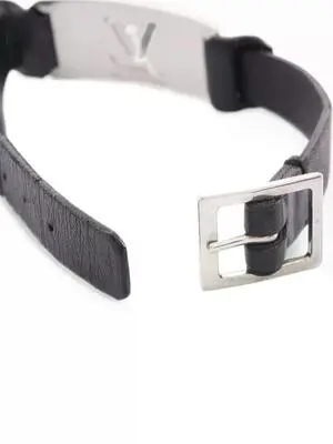 LOUIS VUITTON 2010s Champs Elysees Leather Bracelet