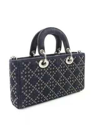 Dior Medium Lady D-joy Eyelet Tote Bag