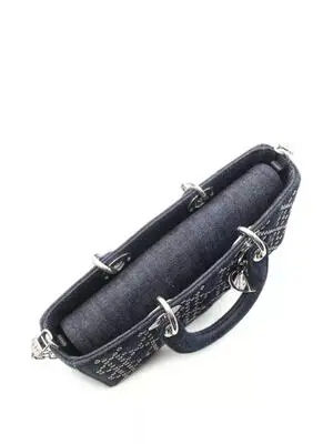 Dior Medium Lady D-joy Eyelet Tote Bag