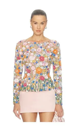 LA FUORI Gustav Kilmt Garden Top In . Also - Multi