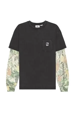 Obey Post 2fer Layered Tee In . Also