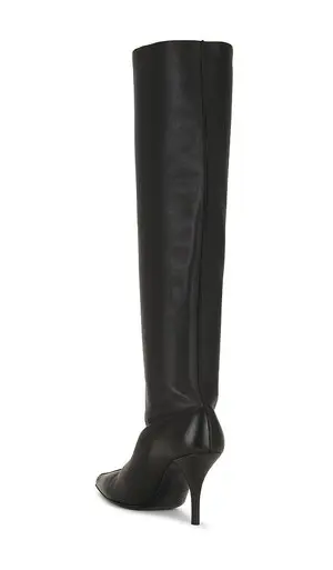 Magda Butrym Leather High Boot In . Also