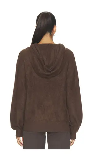 ALIGNE Illaria Brushed Wool Hoodie In . Also