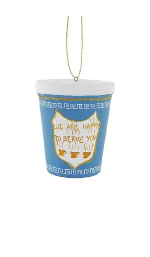 CODY FOSTER & CO Nyc Deli Cup Ornament - Multi
