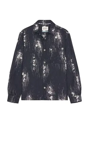 Scotch & Soda Jacquard Relaxed Fit Overshirt In . Also