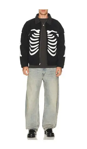 RYOKO RAIN Bones Work Jacket
