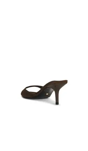 Raye Chad Stiletto Heel Sandals - Brown