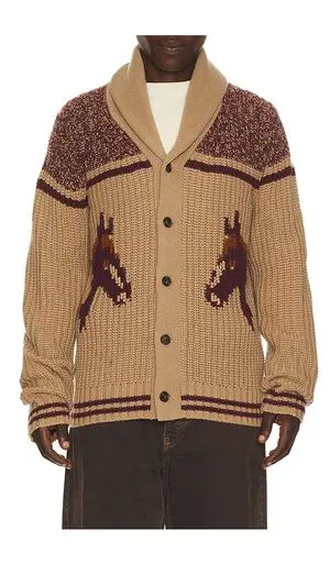 Guest In Residence Rodeo Cardigan In . Also - Brown